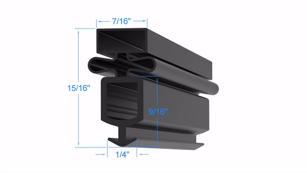 Strivide - Gasket Compatible with True 810862 - 25-1/8" x 54-1/8 Magne ...